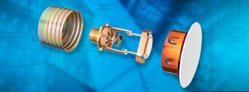 Model CWS Concealed Sprinkler | Tyco Fire Protection Products